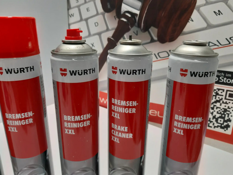 ÖVG Versteigerungen - Artikel Nr. 500601: Würth Bremsenreiniger