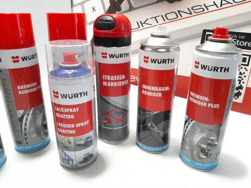 ÖVG Versteigerungen - Artikel Nr. 780978: Würth Sprays